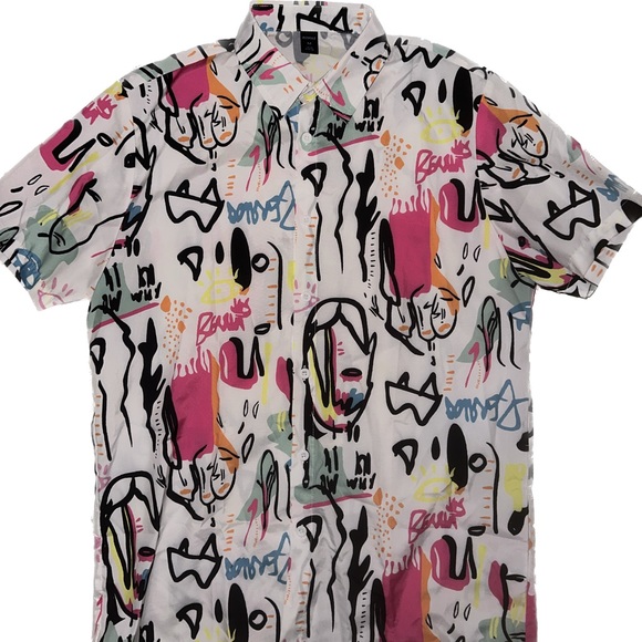 Shirts | Graffiti Drip Shirt | Poshmark